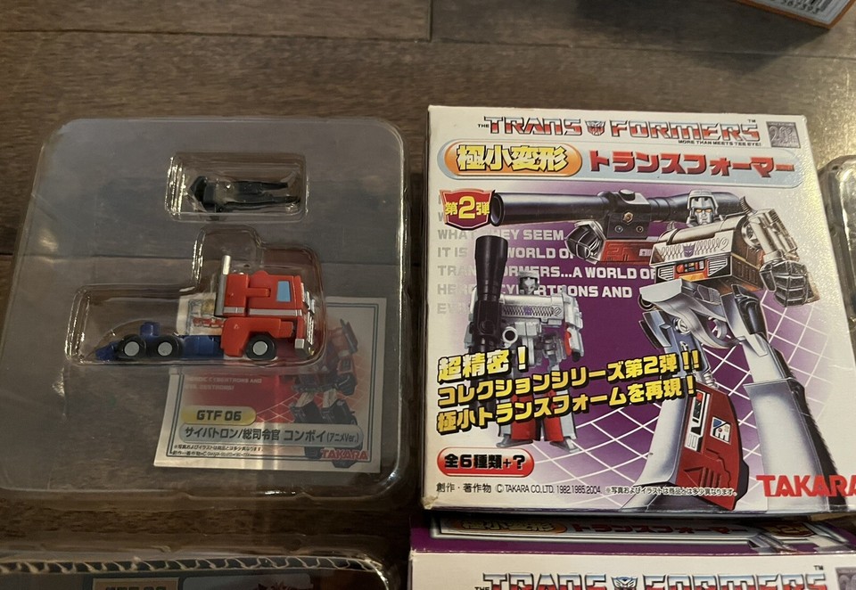 Takara Tomy Japan Transformer G1 WST Chronicle EZ Collection 01 LOT OF ...
