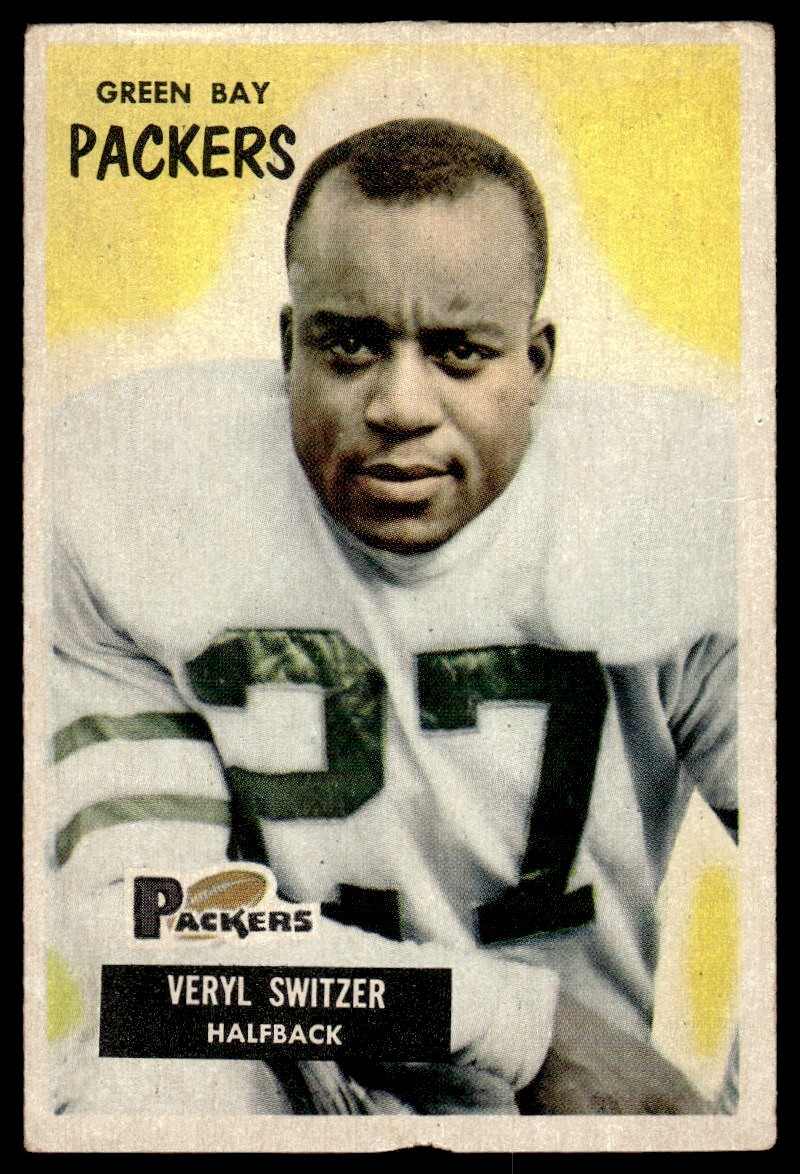 1955 Bowman Veryl Switzer Green Bay Packers #35 | eBay