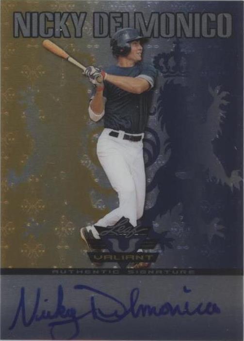 2011 Leaf Valiant - Nick Delmonico #VA-ND1 Blue /99 (AU, RC) for sale ...
