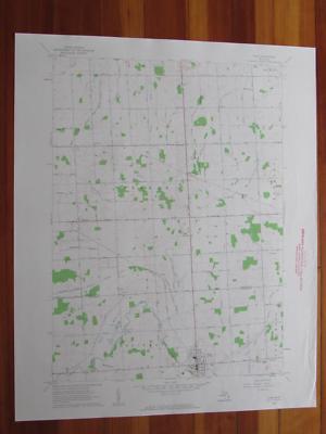 Yale Michigan 1963 Original Vintage USGS Topo Map | eBay