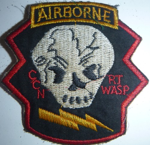 Patch - DEATH'S HEAD - USSF - CCN - RECON TEAM WASP - HWY 9, Vietnam War - 2914 | eBay