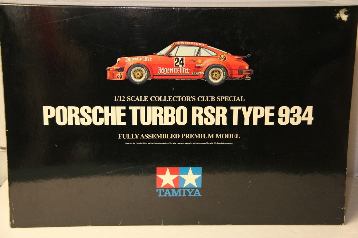 1/12 TAMIYA PORSCHE TURBO RSR TYPE 934 , COLLECTOR'S CLUB 1/12 TAMIYA PORSCHE TURBO RSR TYPE 934 , COLLECTOR'S CLUB