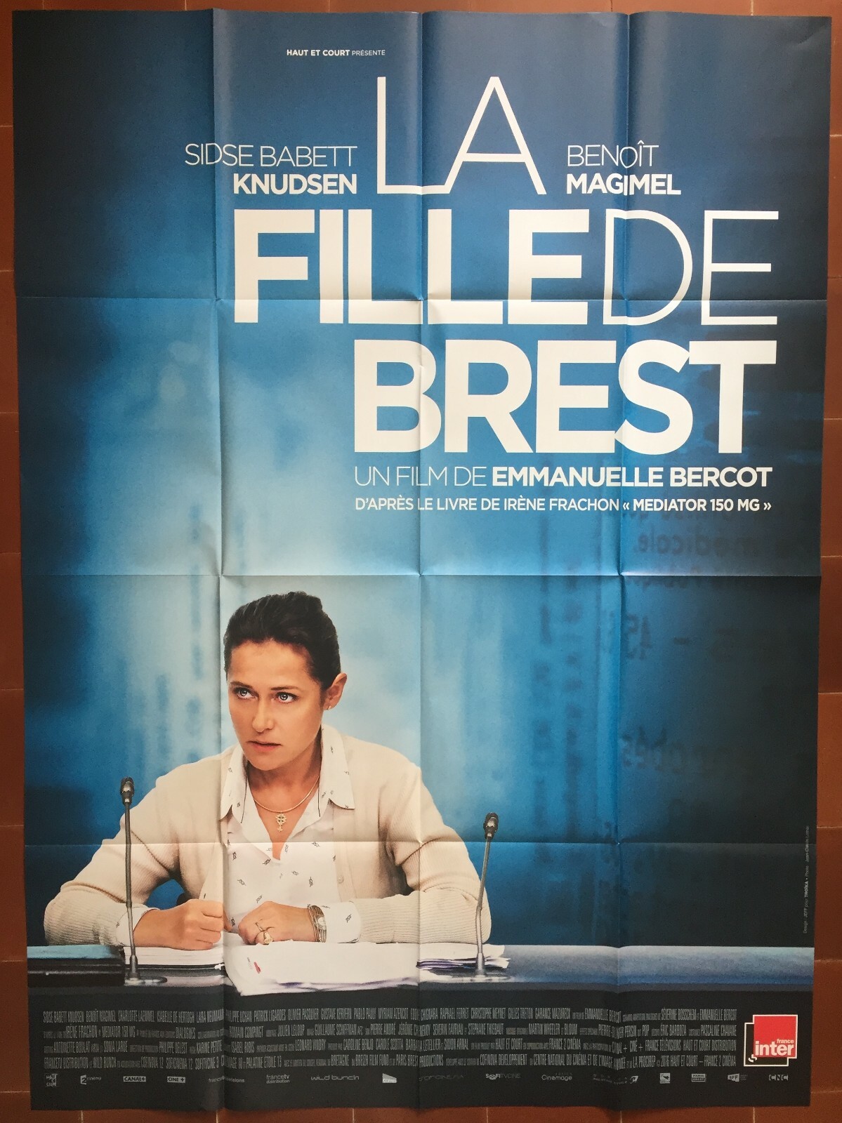 Poster The Girl from Brest Emmanuelle Bercot Benoit Magimel 120x160cm ...