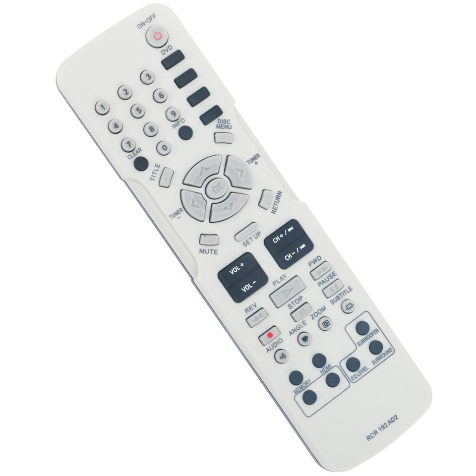 RCR192AD2 Replace Remote Control for RCA Home Theater System RTD315 ...