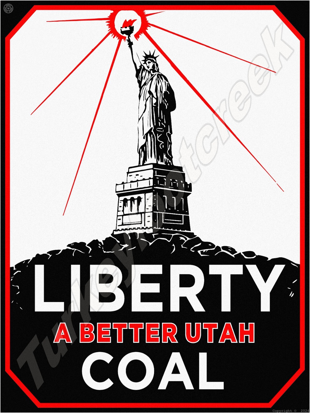 Liberty Coal A Better Utah Metal Sign 3 Sizes to Choose From | eBay
