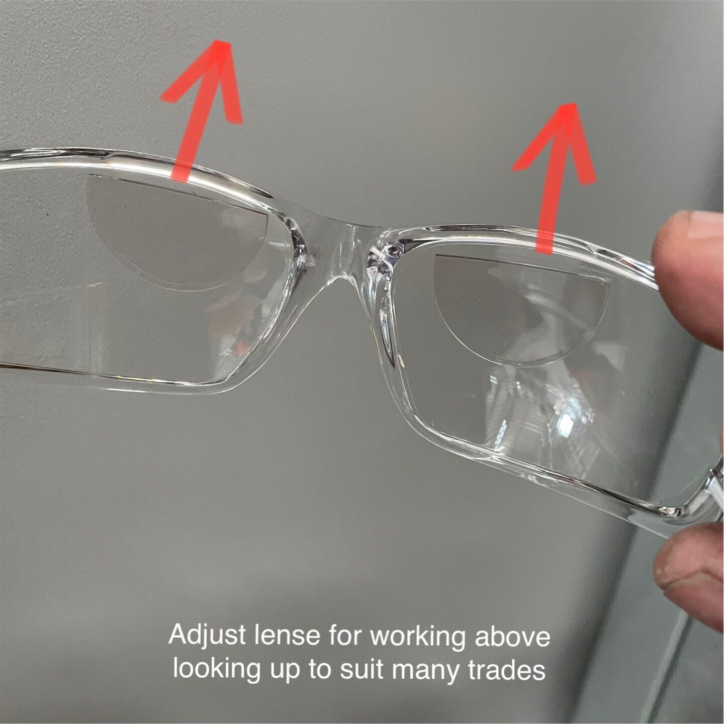 Adhesive - stick on - Reading Lenses – For Sunglasses, Safety Glasses ...
