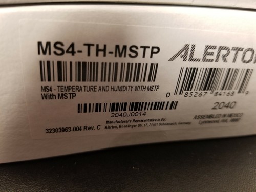 Alerton Humidity and Temperature Sensor in Nepal at NPR 46443, Rating: 4