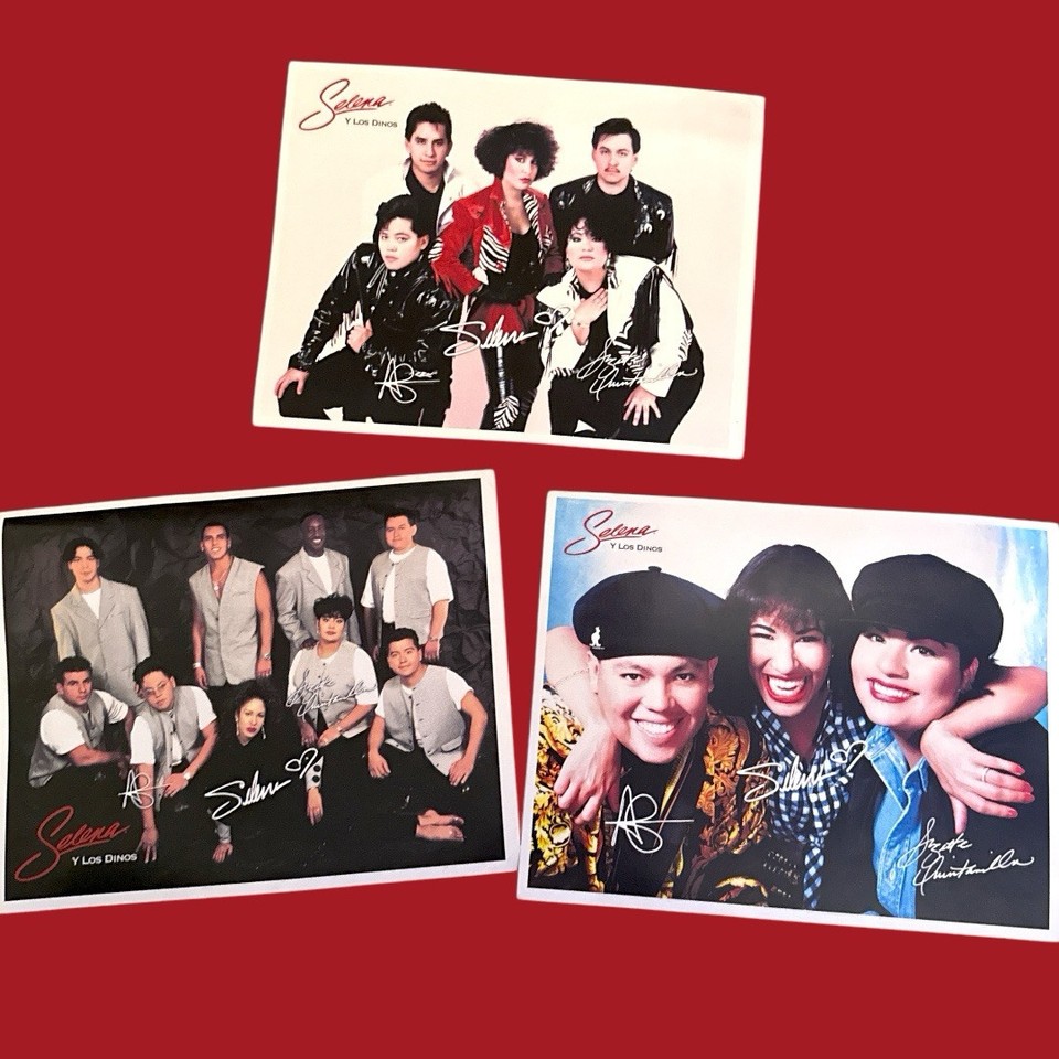 3 Selena Quintanilla y Los Dinos 8 x 11 Posters Queen of Cumbia Tex-Mex ...