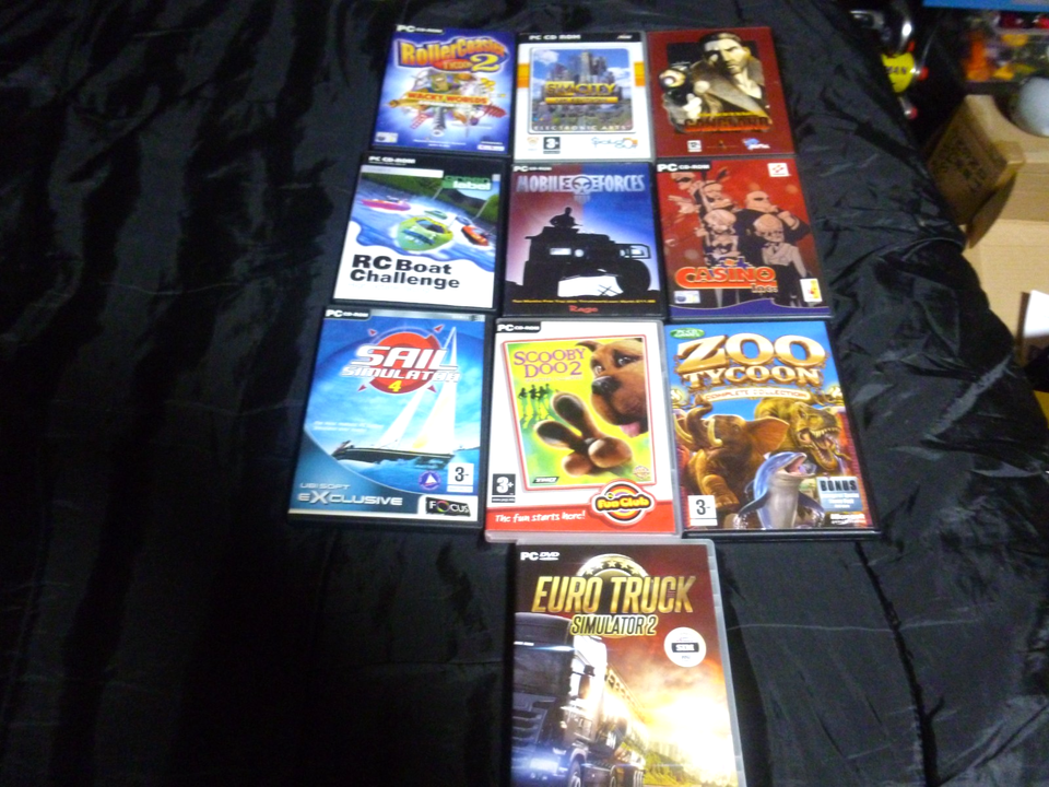 JOB LOT PC CD-ROM Gaming Mixed Job Lot Bundle x 22 games | eBay UK