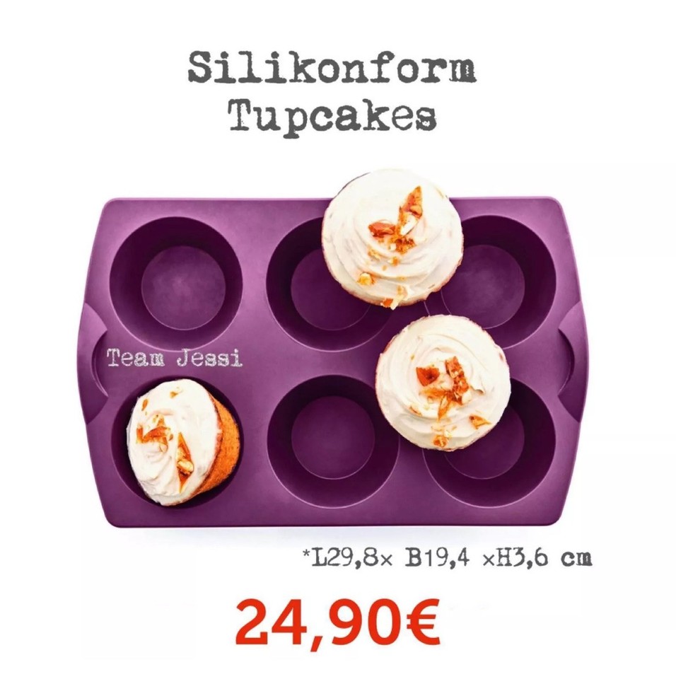Tupperware Tupcakes Muffins Backform aus Silikon Lila NEU | eBay.de