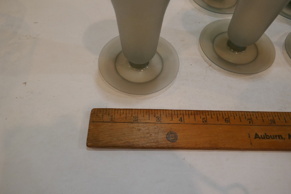 Vintage Tupperware Set Of 6. 754 Smoky Gray Dessert Parfait Pudding ...