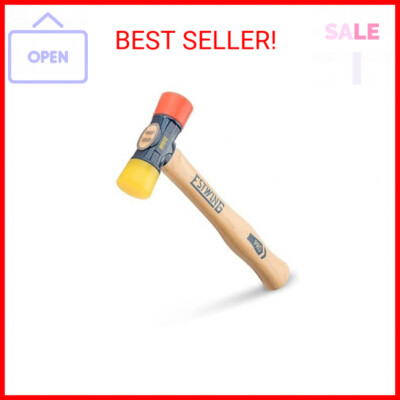 Estwing - DFH-12 Rubber Mallet - 12 oz Double-Face Hammer with Soft ...