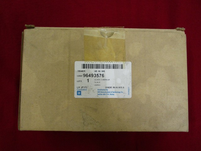 NOS OEM GM Mirror O/s RR View REFL GL 96493576 for sale online | eBay