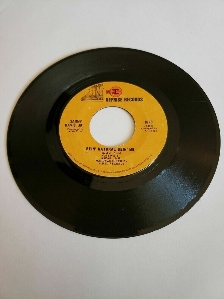 Sammy Davis jr. - I've Gotta Be Me - Reprise (45RPM 7” Single)(J346) | eBay