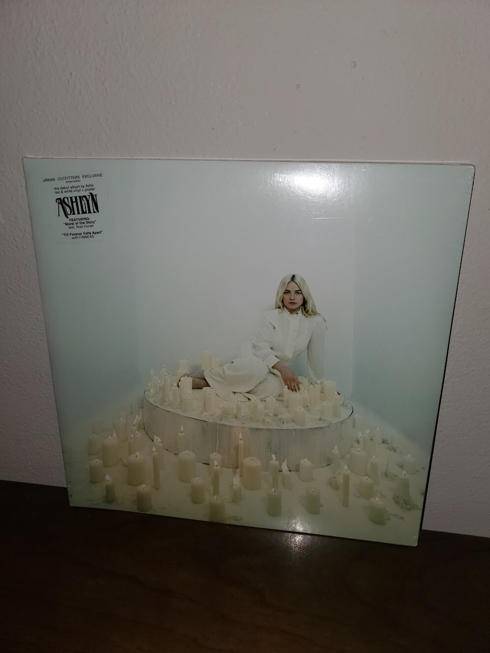 Ashe – Ashlyn - Red & White Swirl Colored Vinyl 2LP | eBay