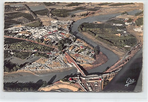 Algérie - CHLEF Orléansville - Vue aérienne de l'Oued Chélif - Ed. Photo-Africai | eBay