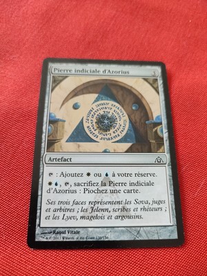Stone Indiciale of Azorius Cluestone Maze Dragon Rare Card Magic MTG FR ...
