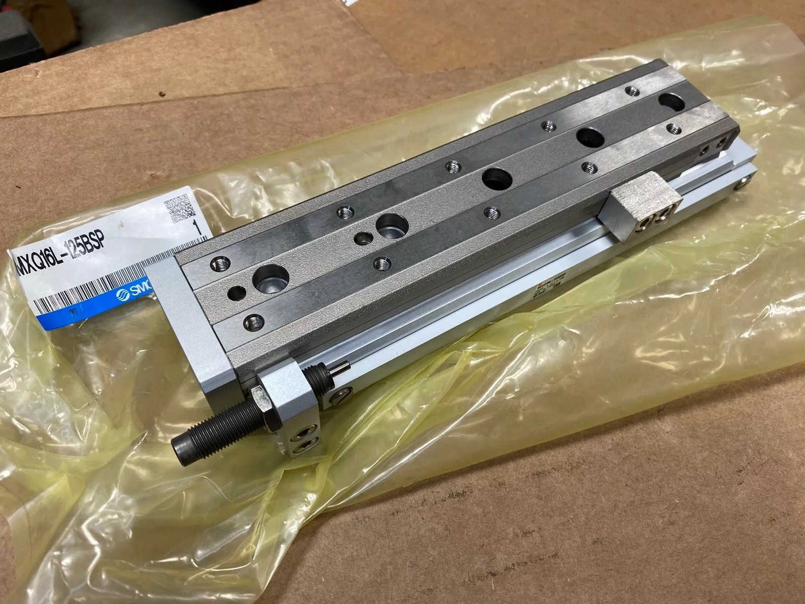 NEW SMC GUIDE SLIDE TABLE MXQ16L-125BSP Fast Shipping | eBay