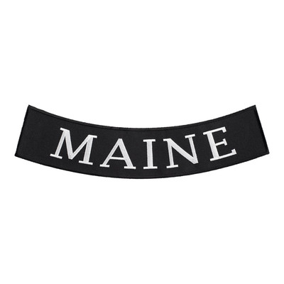 Maine State Bottom Rocker Patch, U.S. 50 States Patches | eBay