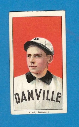 T206 Old Mill: FRANK KING Danville | eBay