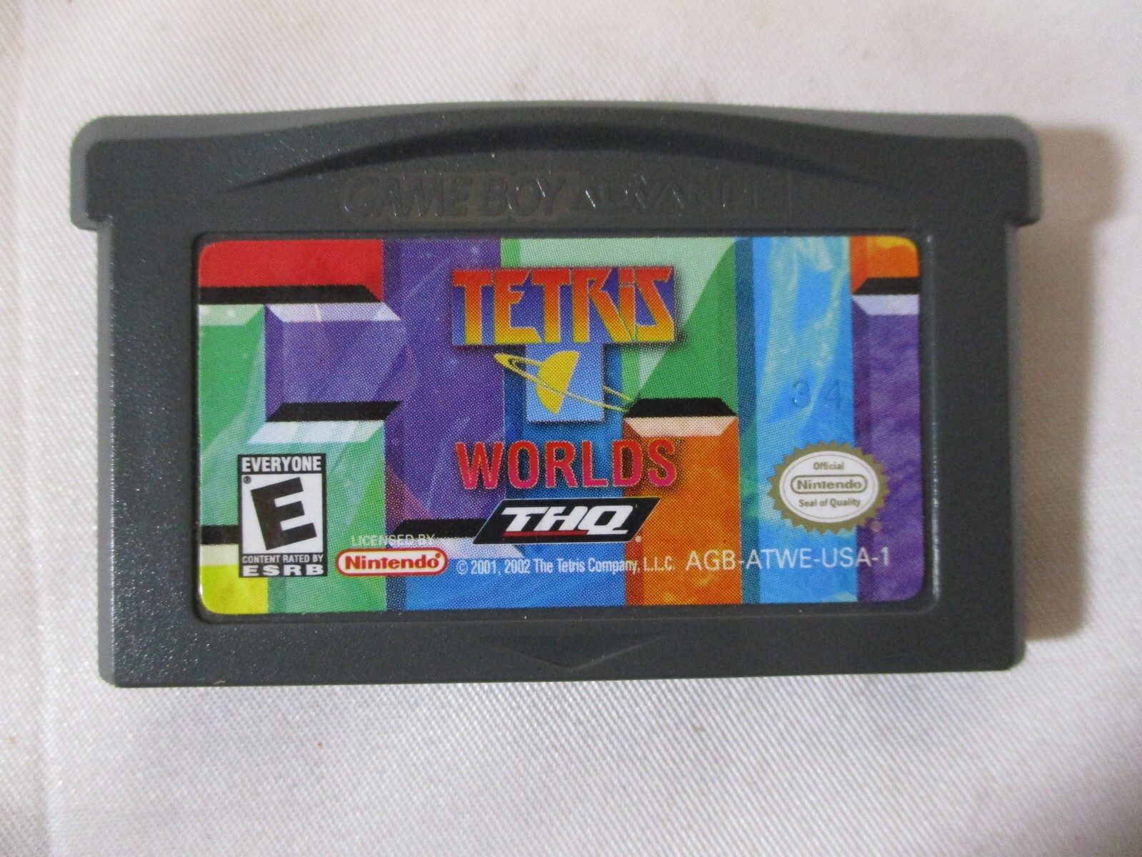 Tetris Worlds Nintendo Game Boy Advance Authentic U.S. Version Works | eBay