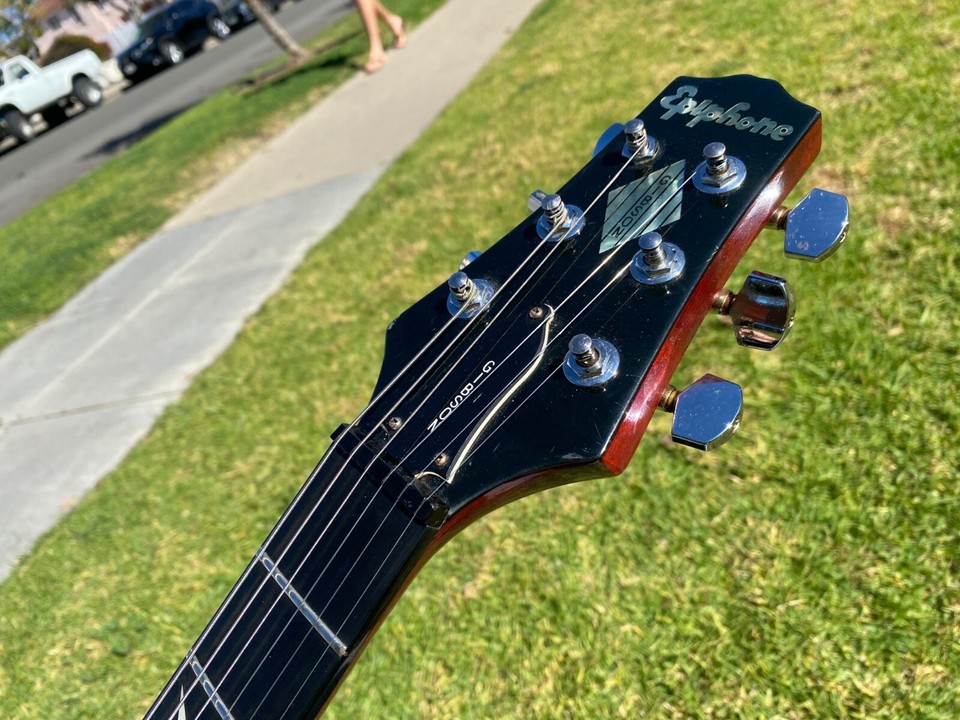 1988 - 1989 Epiphone Spotlight Nouveau Ebony Fingerboard w/ Fender ...