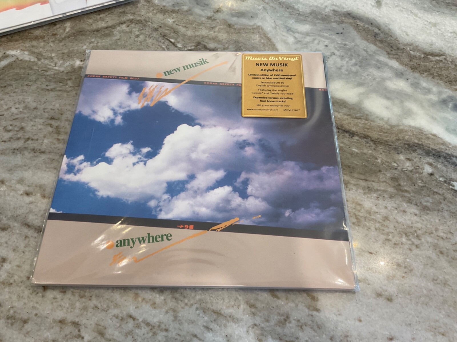 Anywhere [Limited Gatefold, Expanded 180-g Blue Marbled Colored Vinyl ...