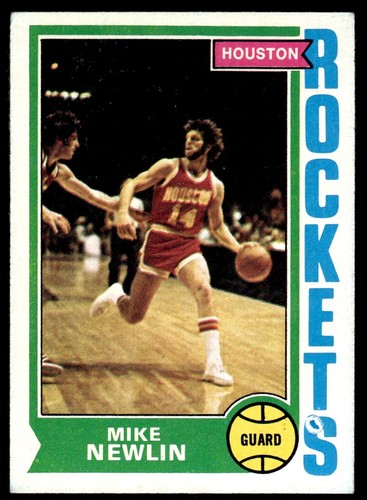 1974-75 Topps Mike Newlin Set Break Houston Rockets #127 | eBay