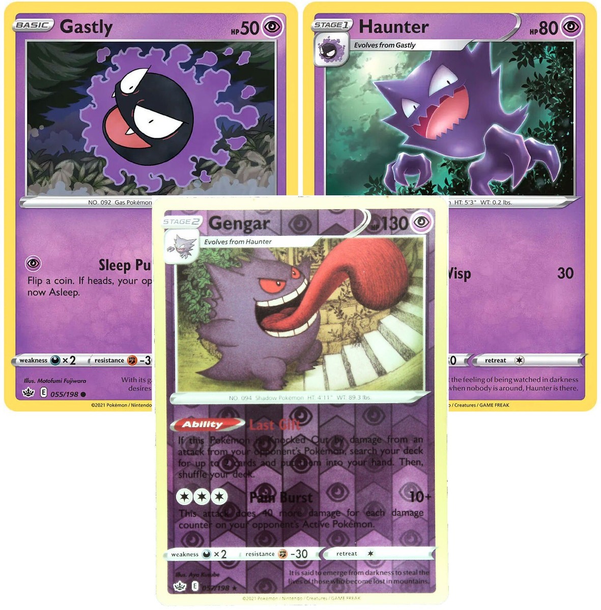 Shiny Gastly Evolution