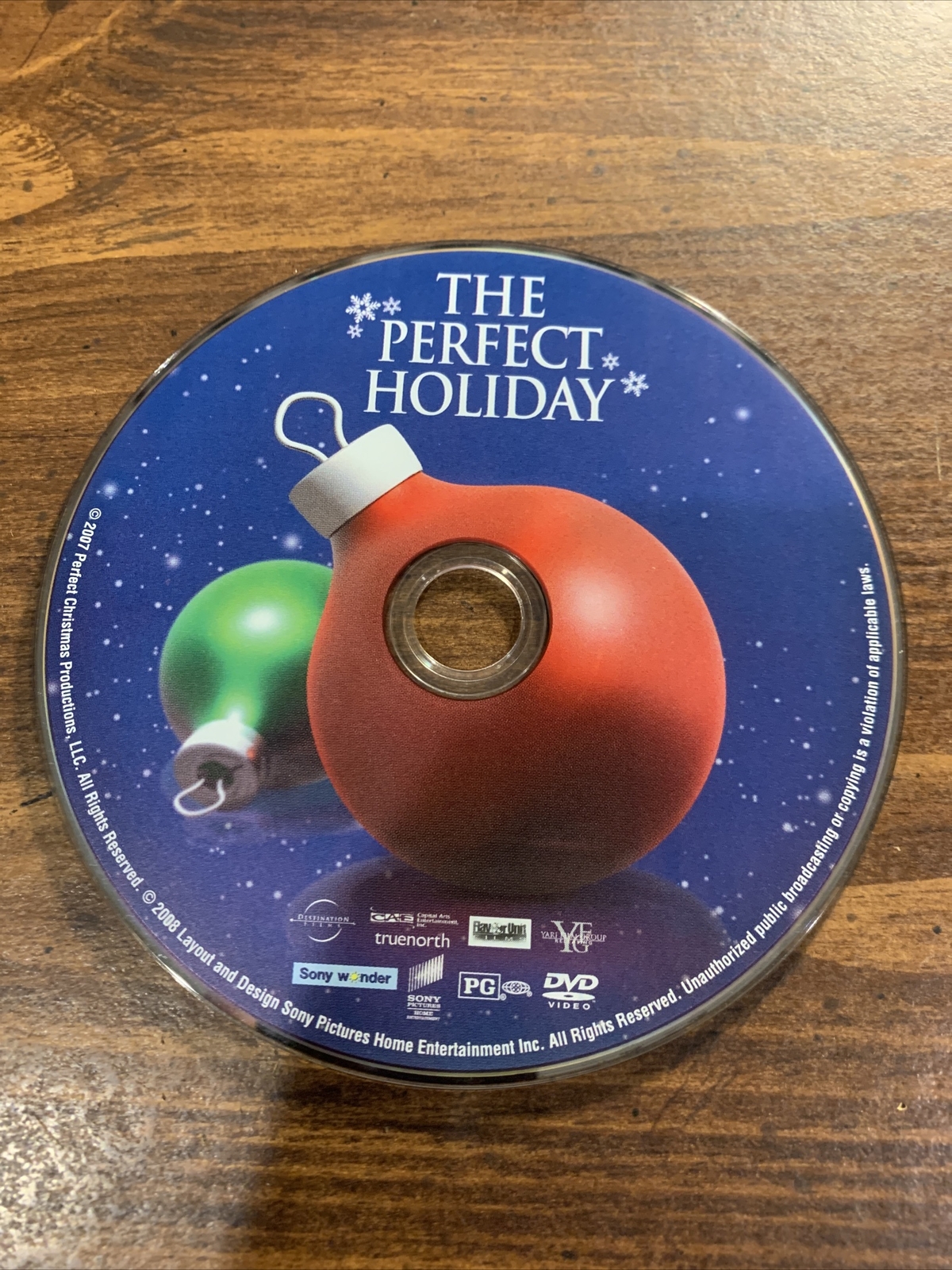THE PERFECT HOLIDAY DVD Morris Chestnut, Gabrielle Union Disc Only Free ...