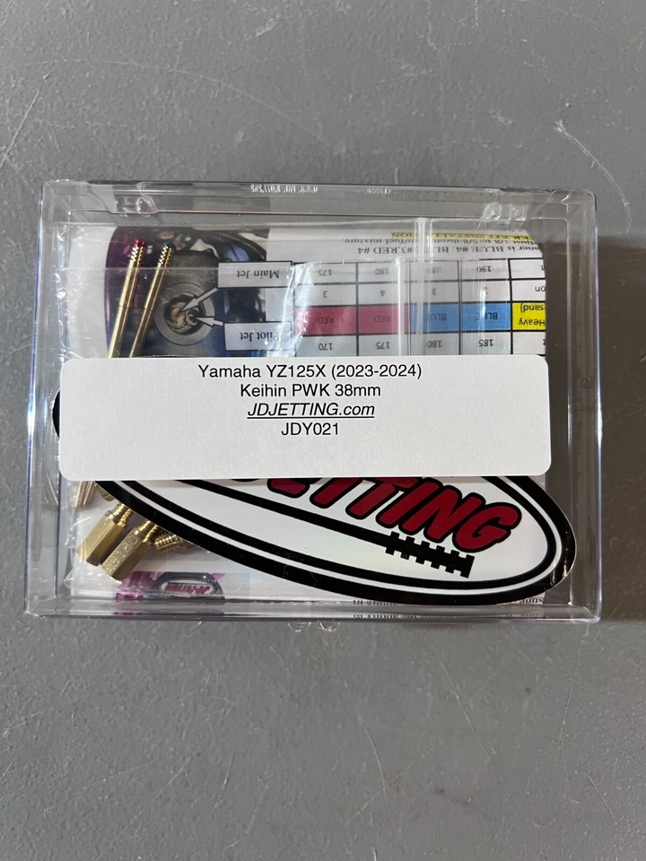 JD Jetting Jet Kit Yamaha YZ125X 2023-2024 YZ 125 X JDY021 Main Pilot ...
