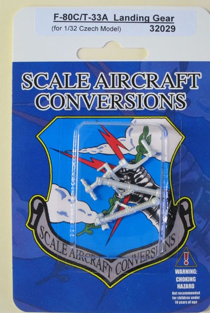 SAC 32029 1/32 F-80c Landing Gear for Czech Model Kit for sale online ...
