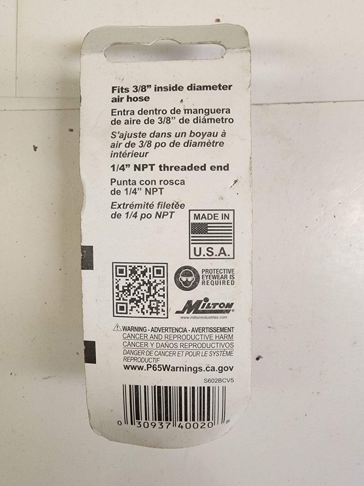 Brass Hose End No S-602 Milton Ind INCOM 3pk for sale online | eBay