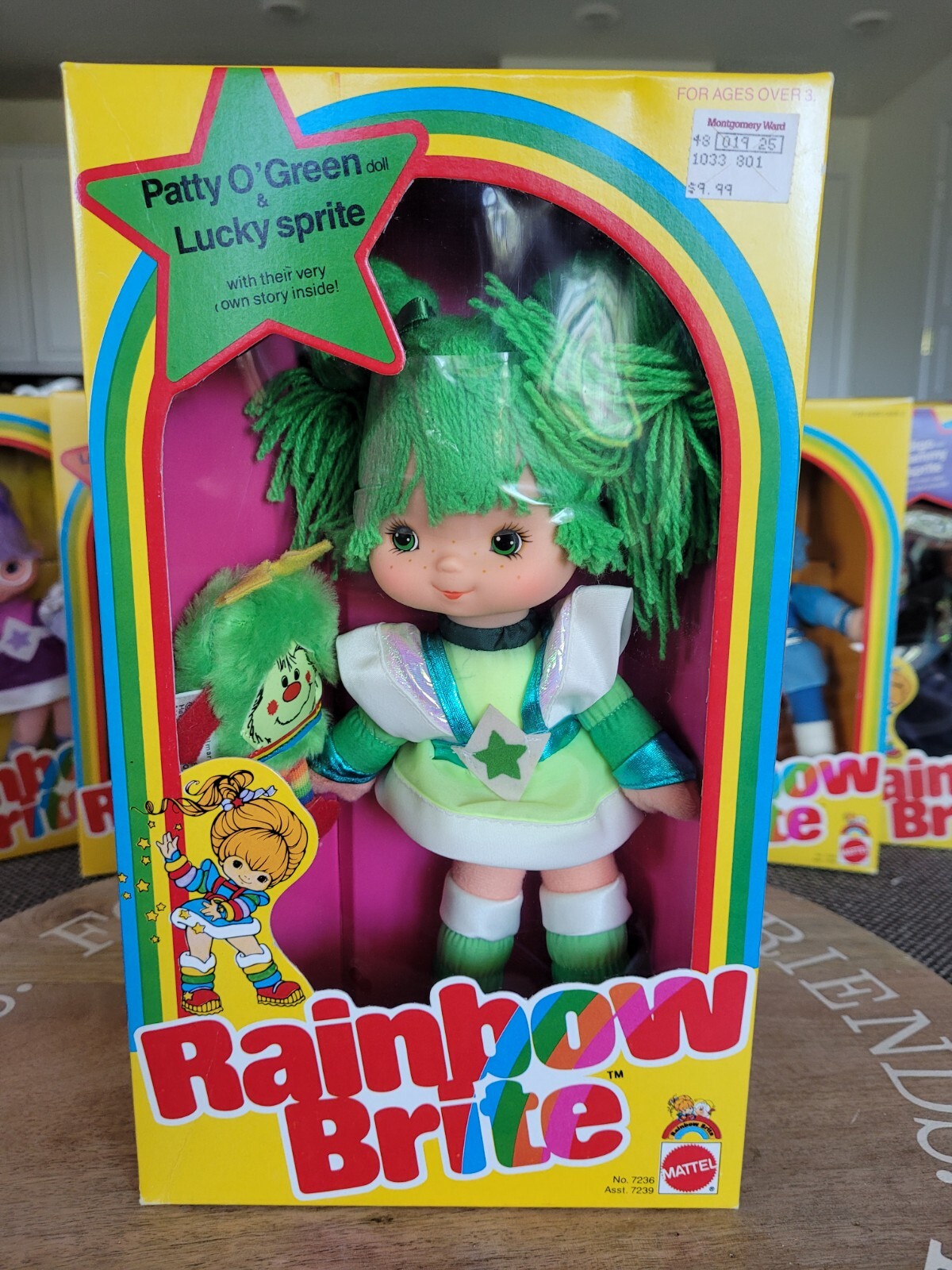 LOT OF MATTEL RAINBOW BRITE & SPRITE DOLLS! BLUE, ORANGE, PURPLE ...