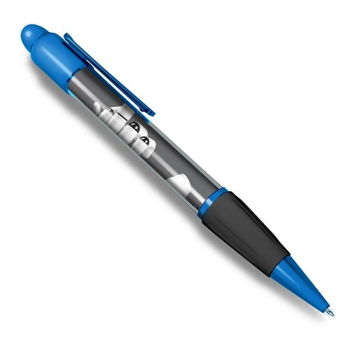 Blue Ballpoint Pen - Rude Middle Finger Robot Office Joke Office Gift ...