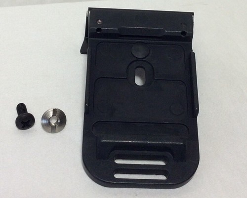 ACH HELMET NVG LEVER MOUNT RHINO BRACKET BASE PLATE BLACK ONE HOLE, NEW ...