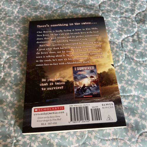 I Survived the Shark Attacks of 1916 (I Survived #2) by Lauren Tarshis ...