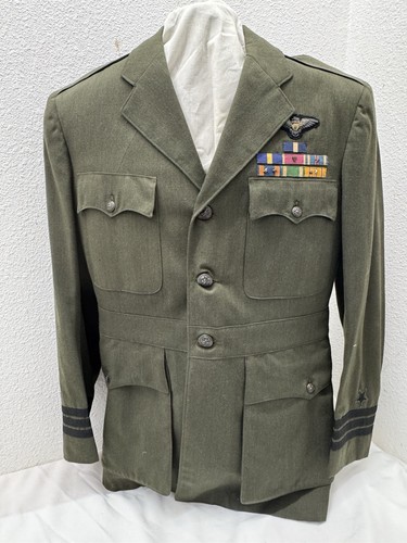 WW2 Original USN Fighter Pilots Green Commander’s Uniform | eBay