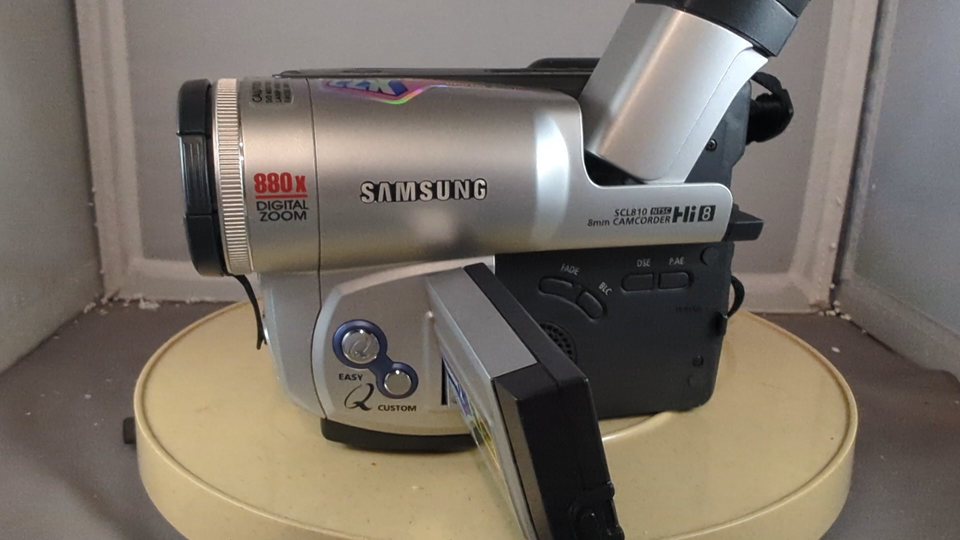 Samsung SCL810 Hi8 8mm Video8 Camcorder Player Video Transfer, Case ...