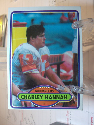 1980 Topps Football Card #18 Charley Hannah RC (93545) | eBay