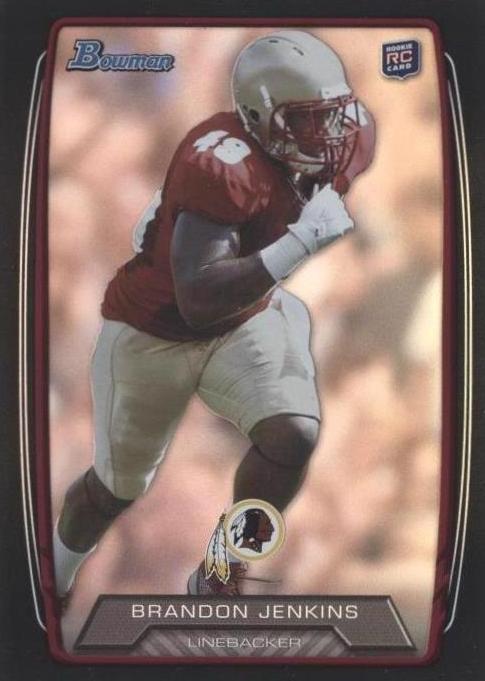 2013 Bowman - Brandon Jenkins #146 Black Rainbow Foil (RC) for sale ...