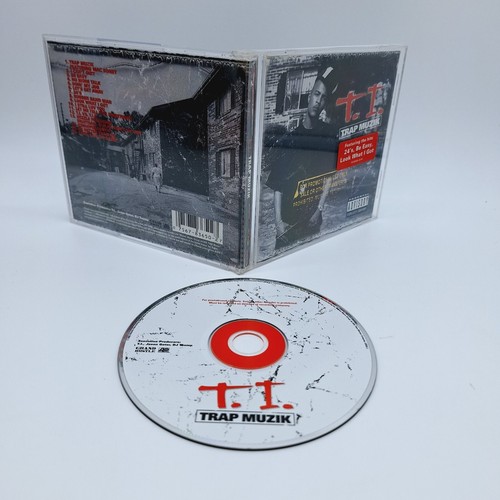 T.I. Trap Muzik CD 2003 Promo Hip Hop Trap Promotional Use Only Stamp ...