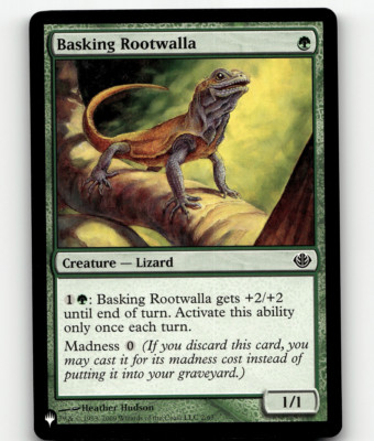 MTG Basking Rootwalla Mystery Booster - Duel Decks Anthology: Garruk vs ...