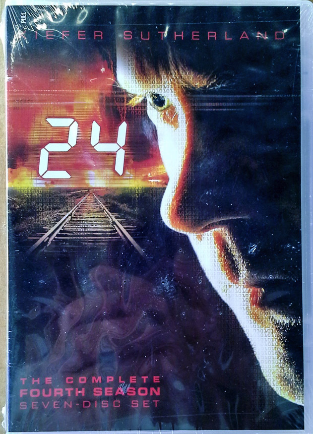 24 - COMPLETE FOURTH SEASON - KIEFER SUTHERLAND - (7) DVD BOX SET ...