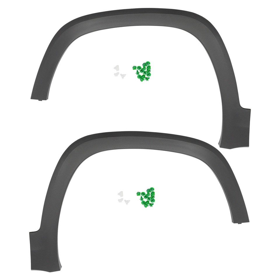 Front Driver/Passenger Side Fender Flares L+R Fender Flares Fit For GMC ...