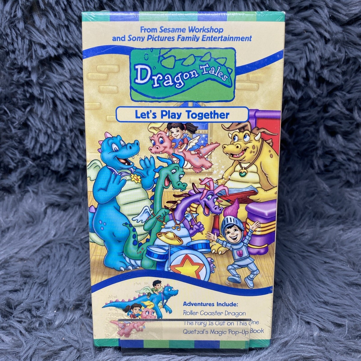Dragon Tales Lets Play Together Vhs AuthorHouse