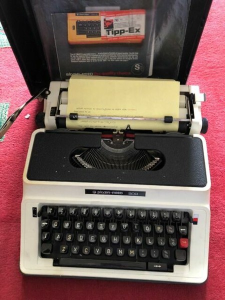 Silver Reed 500 Portable Typewriter for sale online | eBay