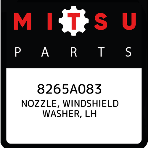8265A083 Mitsubishi Nozzle, windshield washer, lh 8265A083, New Genuine ...