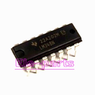 10 PCS LM348N DIP-14 LM348 FOUR UA741 QUAD BIPOLAR OPERATIONAL ...