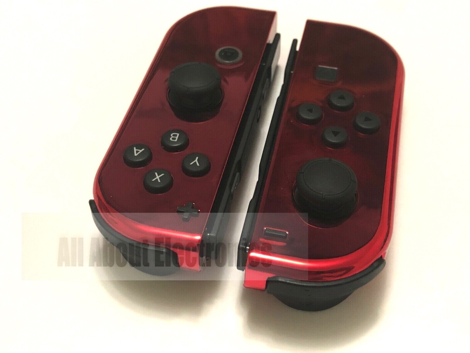 Custom Chrome Red Nintendo Switch Joy Con Joy-Con JoyCon SET controller ...